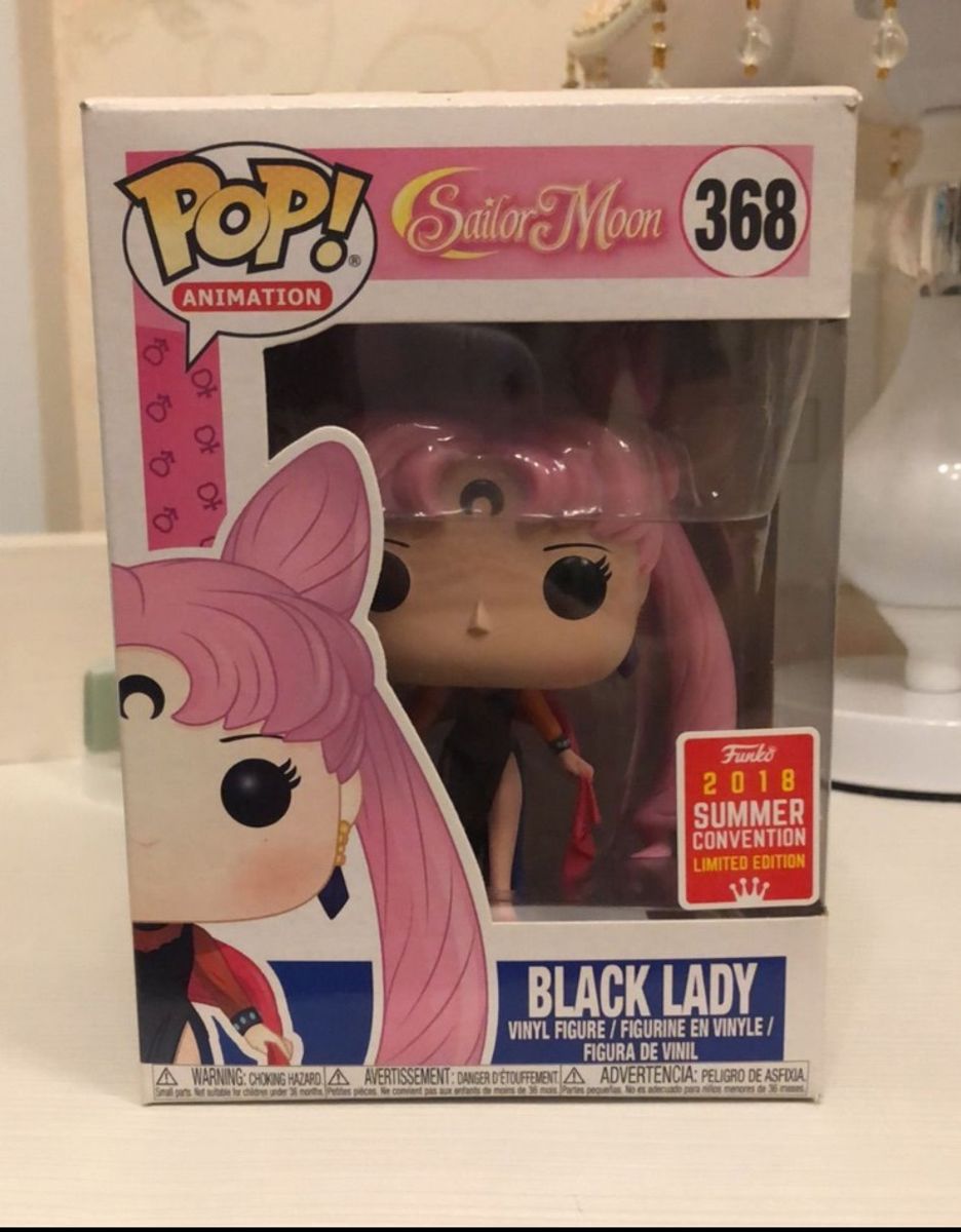 Funko Pop Sailor Black Lady Raríssimo Já No Brasil Importado | Cacareco ...