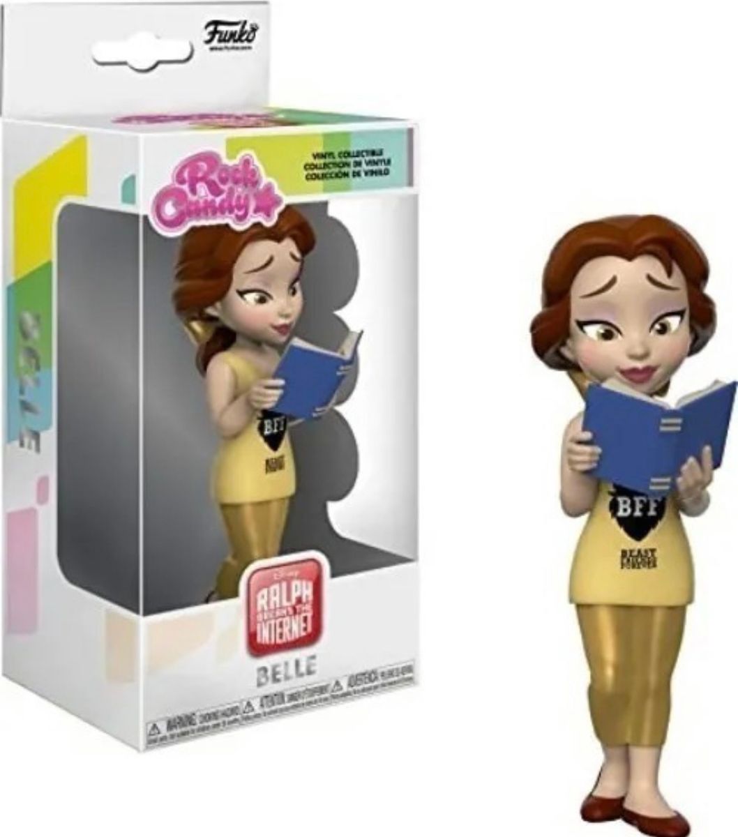 Funko Rock Candy: Comfy Princess - Belle Bela e a Fera | Cacareco Funko ...
