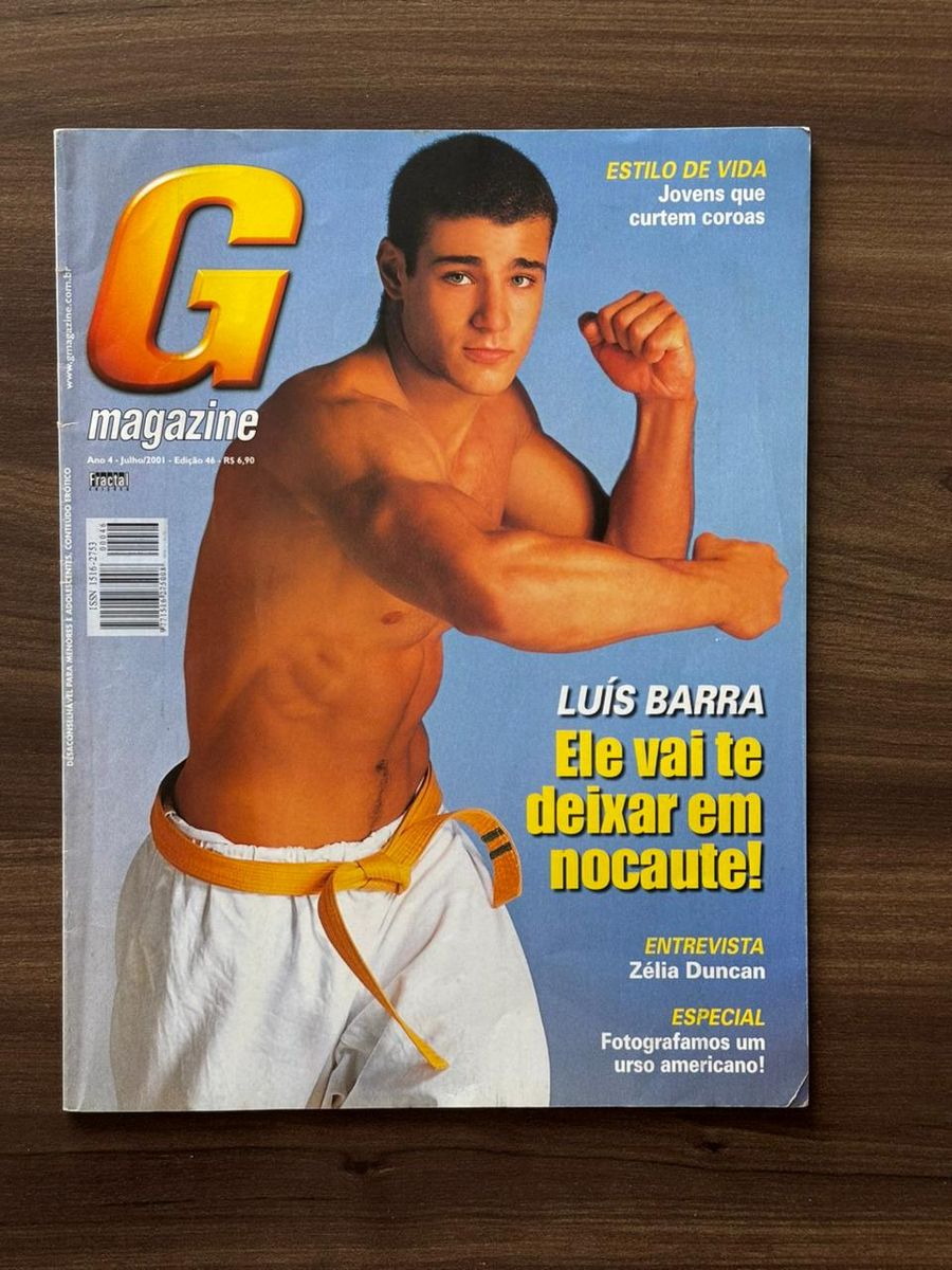 G Magazine Luis Barra | Livro Fractal Usado 132727908 | enjoei