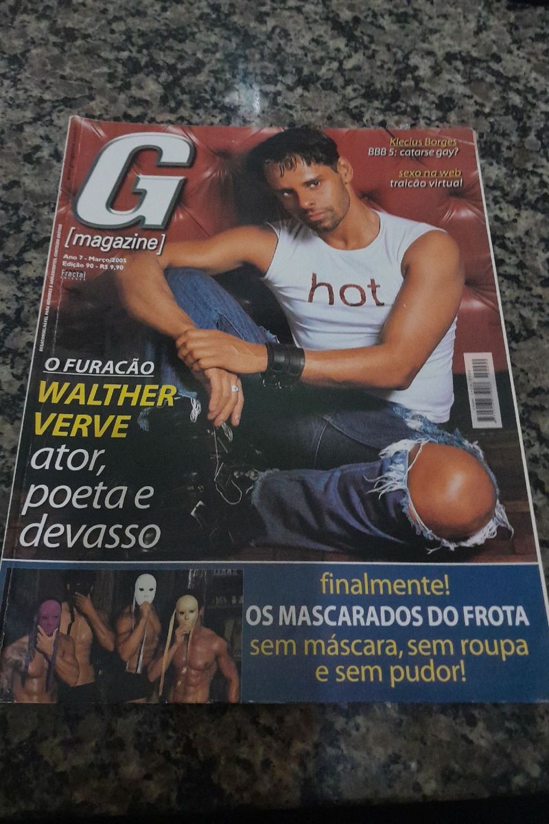 G Magazine Walther Verve | Produto Masculino Usado 86162385 | enjoei