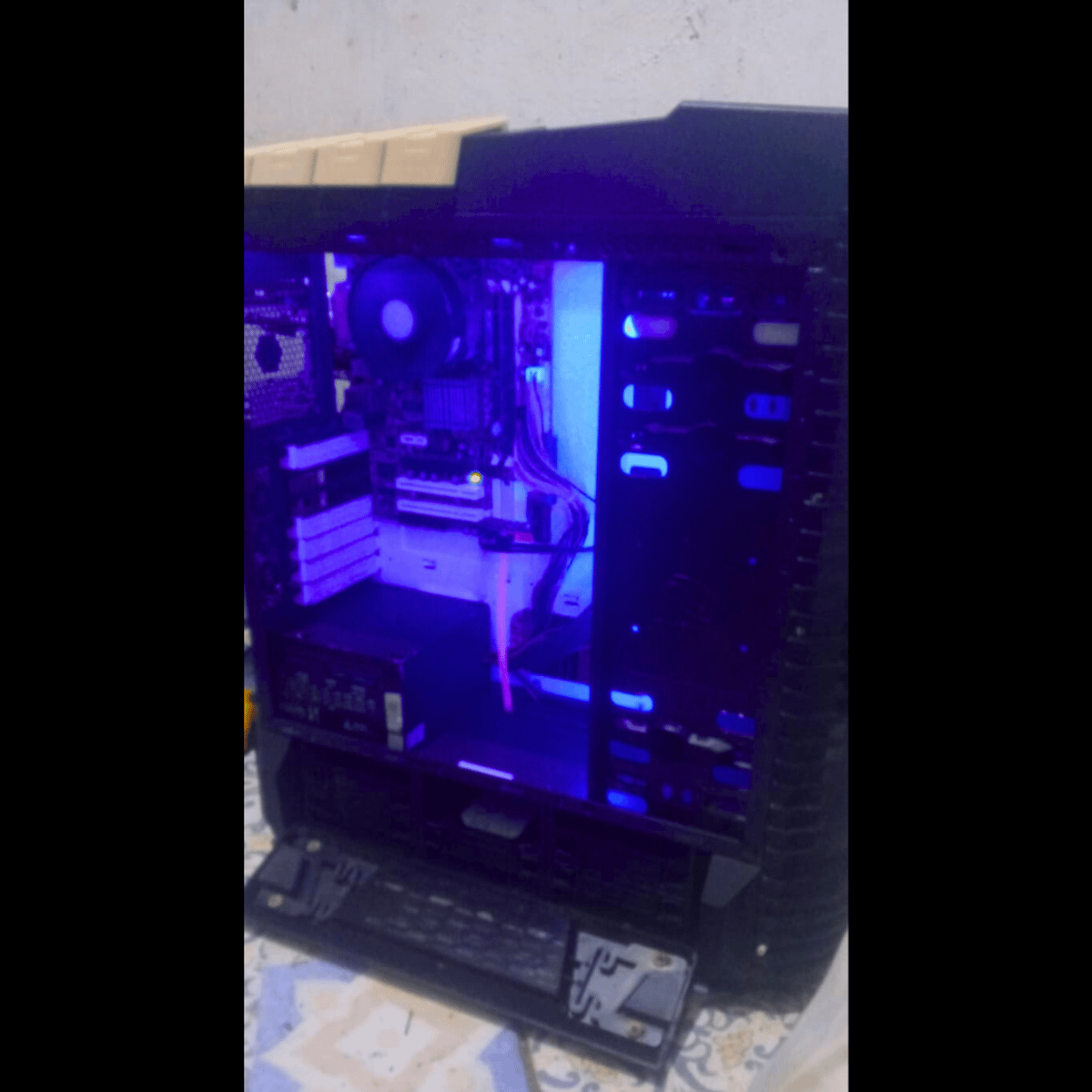 Gabinete Gamer Raid Max Edition 7 Cooler com Controladora | Computador ...