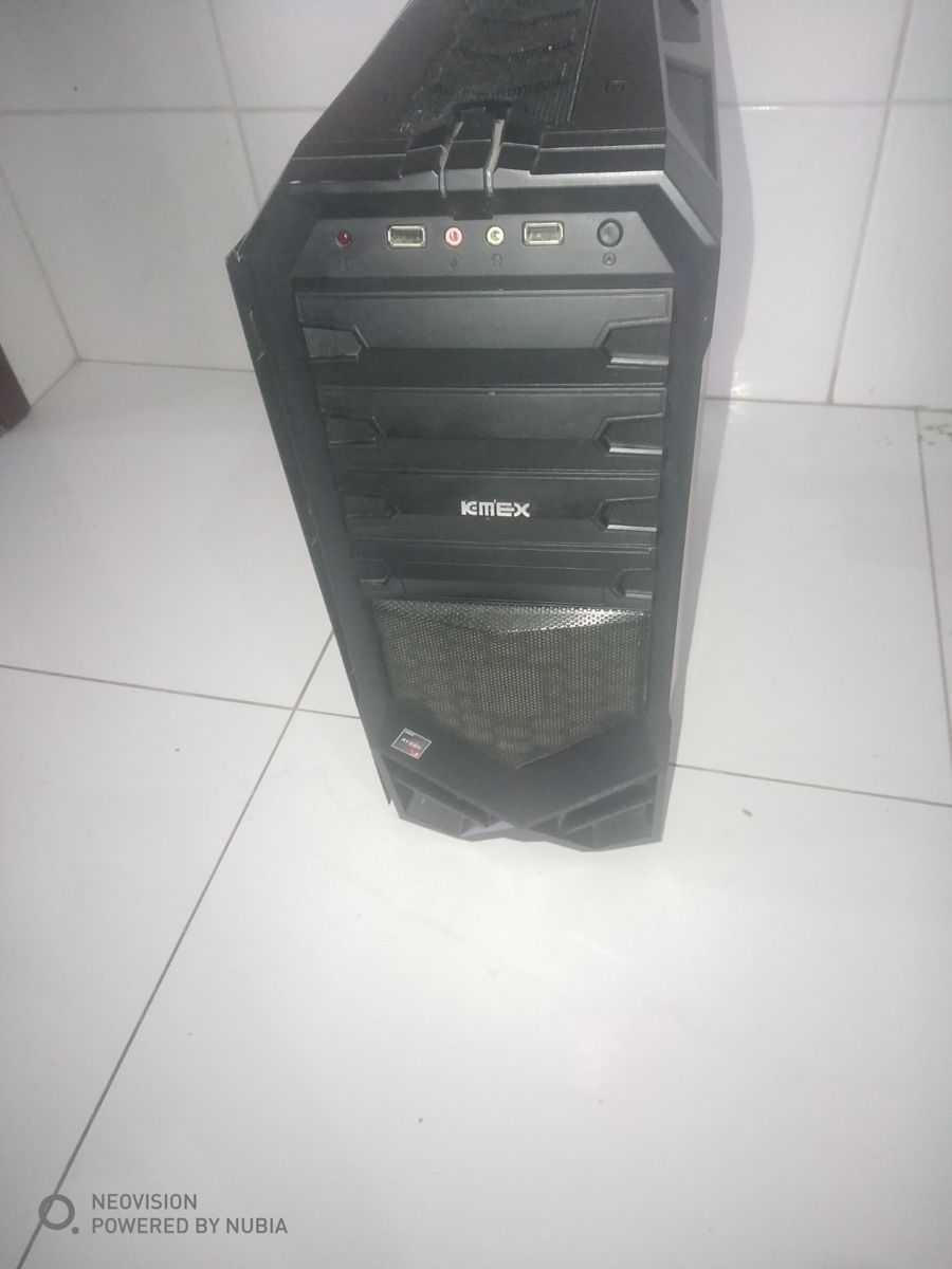 Gabinete para Pc Gamer | Computador Desktop Kmex Usado 81994189 | enjoei