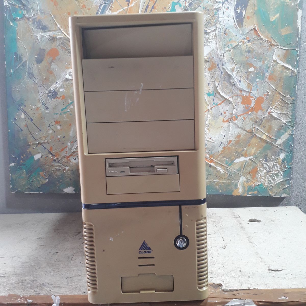 Gabinete Pc - Clone Antigo (ler Descrição) | Computador Desktop Clone ...