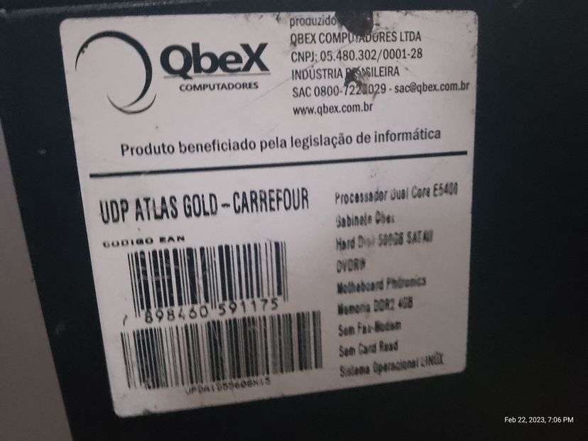 Gabinete Qbex para Pc | Item Info & Eletro Qbex Usado 82689772 | enjoei