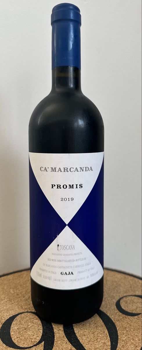 Gaja Marcanda Promis 2019 | Cacareco Gaja Marcanda Nunca Usado ...