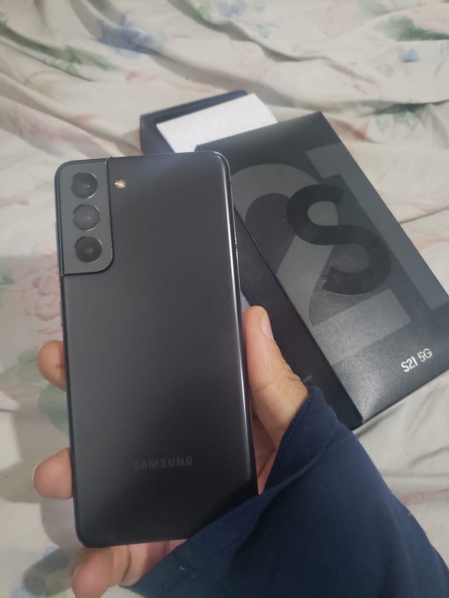 Galaxy S21 5g - C/ Caixa & Nota Fiscal | Samsung Galaxy Samsung Usado ...