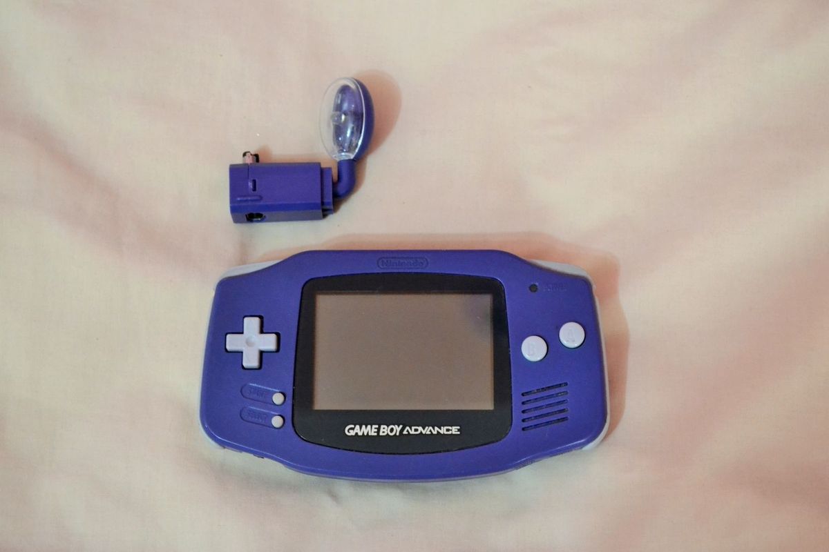 Game Boy Advance + Mini Lâmpada | Console de Videogame Nintendo Usado ...
