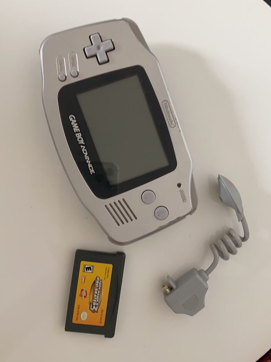 Game Boy Advance Prata | Console de Videogame Nintendo Usado 41271416 ...
