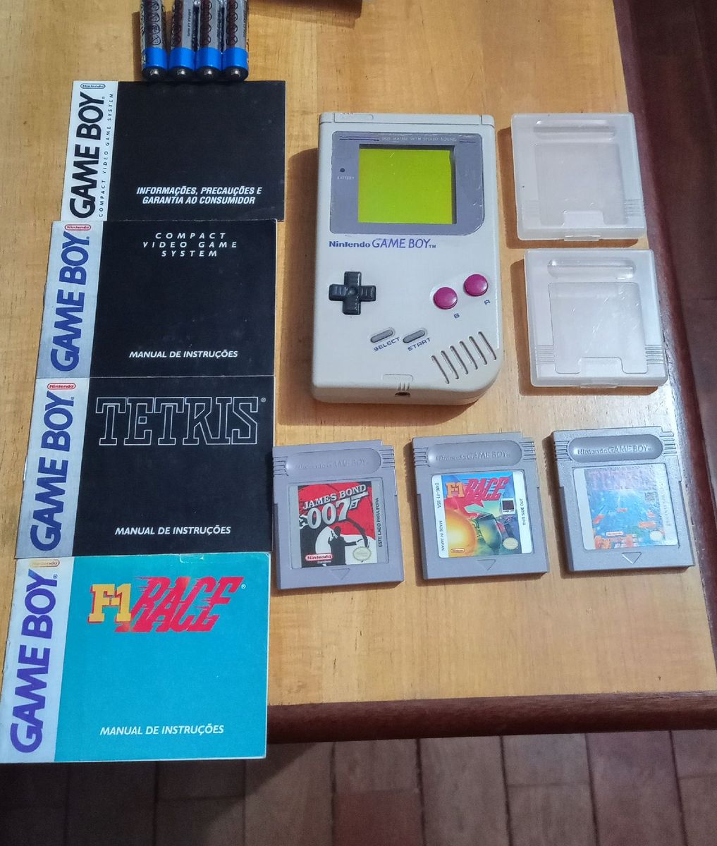 Game Boy Classico Nintendo Fat Funcionando Classic Gameboy | Console de ...