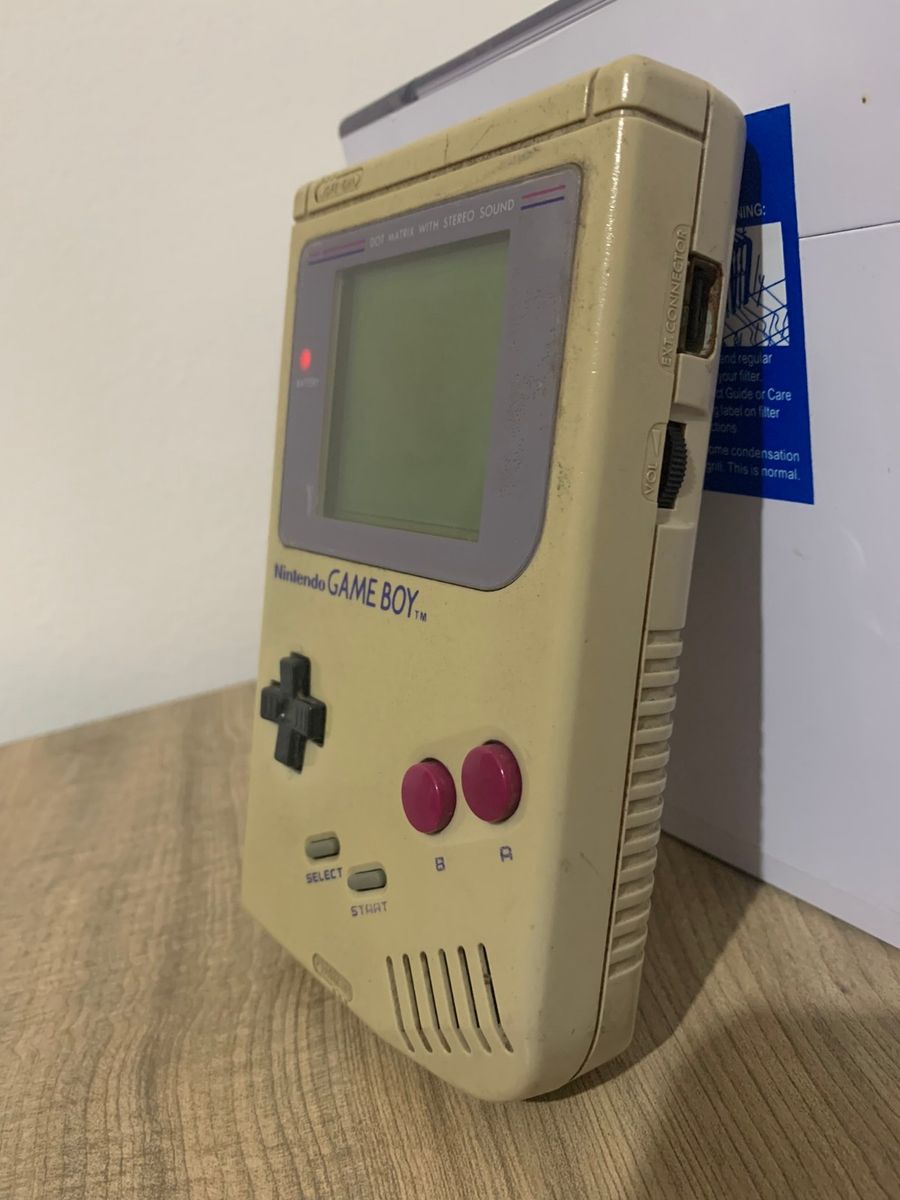 Game Boy Classico Nintendo Fat Funcionando Classic Gameboy | Console de ...