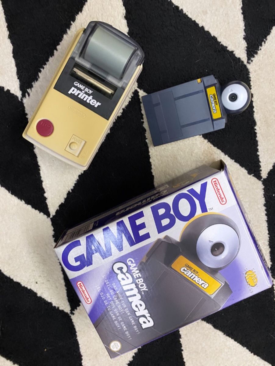 Game Boy Printer Game Boy Camera | Acessório p/ Videogame Nintendo ...