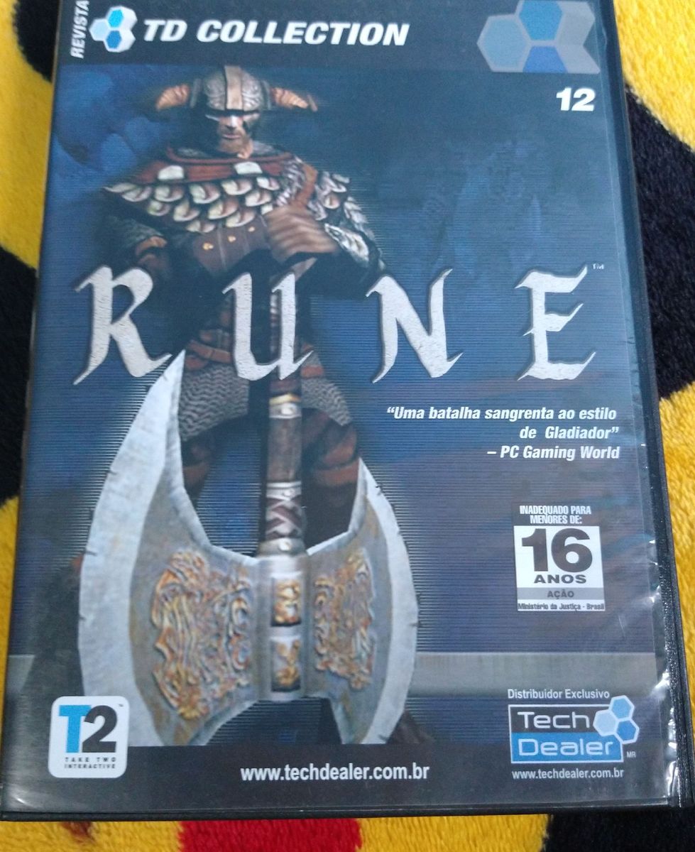 Game Pc - Rune (original) | Jogo de Computador Game Pc Usado 53012867 ...