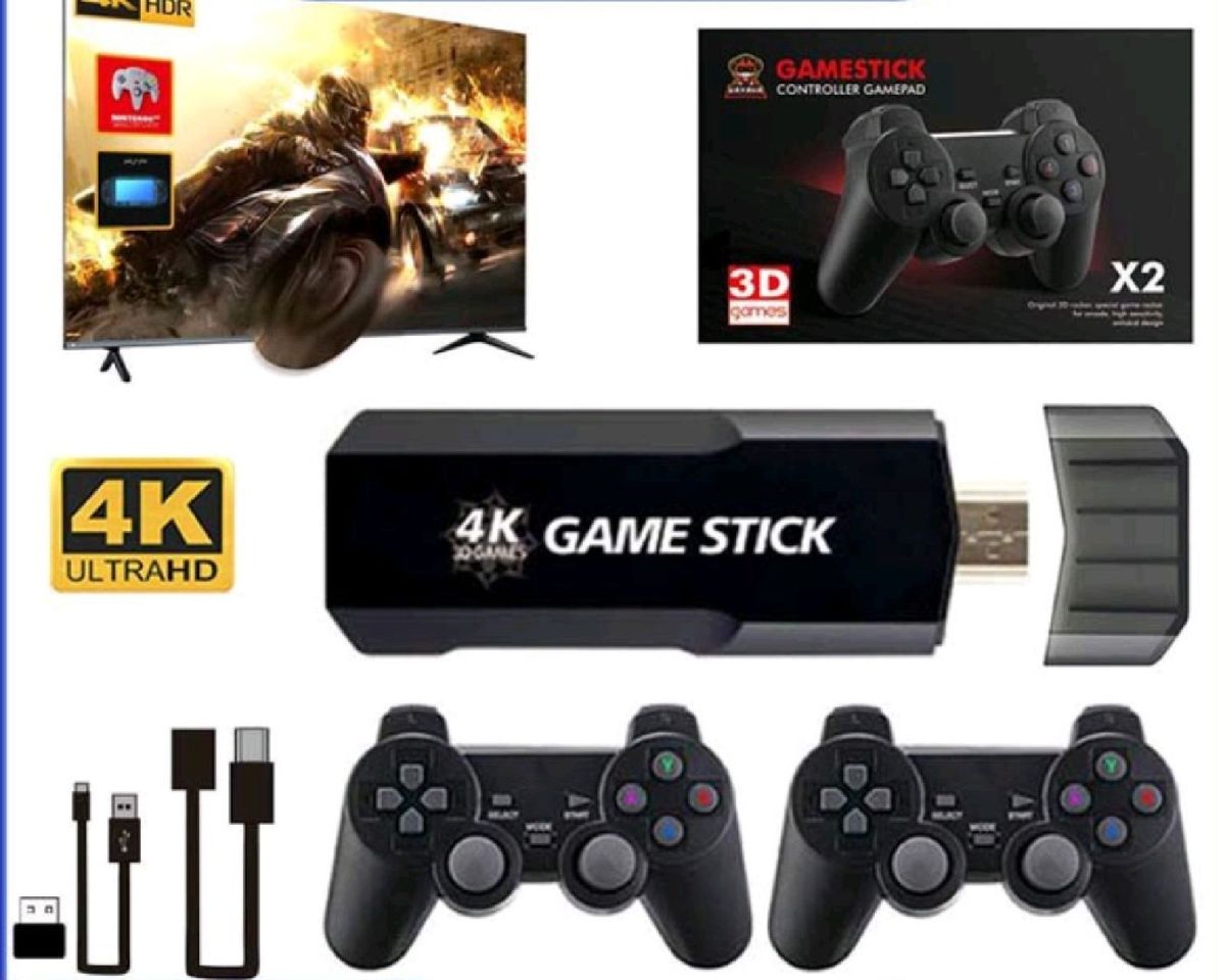 Game Stick 4k Lite e Game Stick 4k Pro | Console de Videogame Game ...