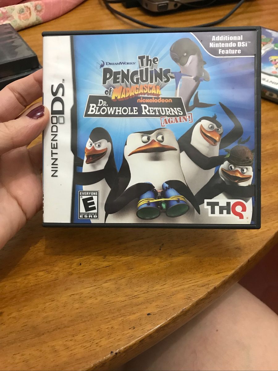 Game The Penguins Of Madagascar Ds | Jogo de Computador Nintendo Usado ...