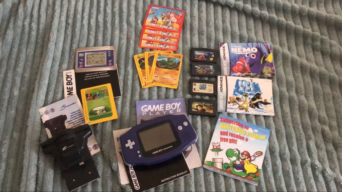 Gameboy Advance com Card Scanner e Jogos e Cartas para Scanner ...