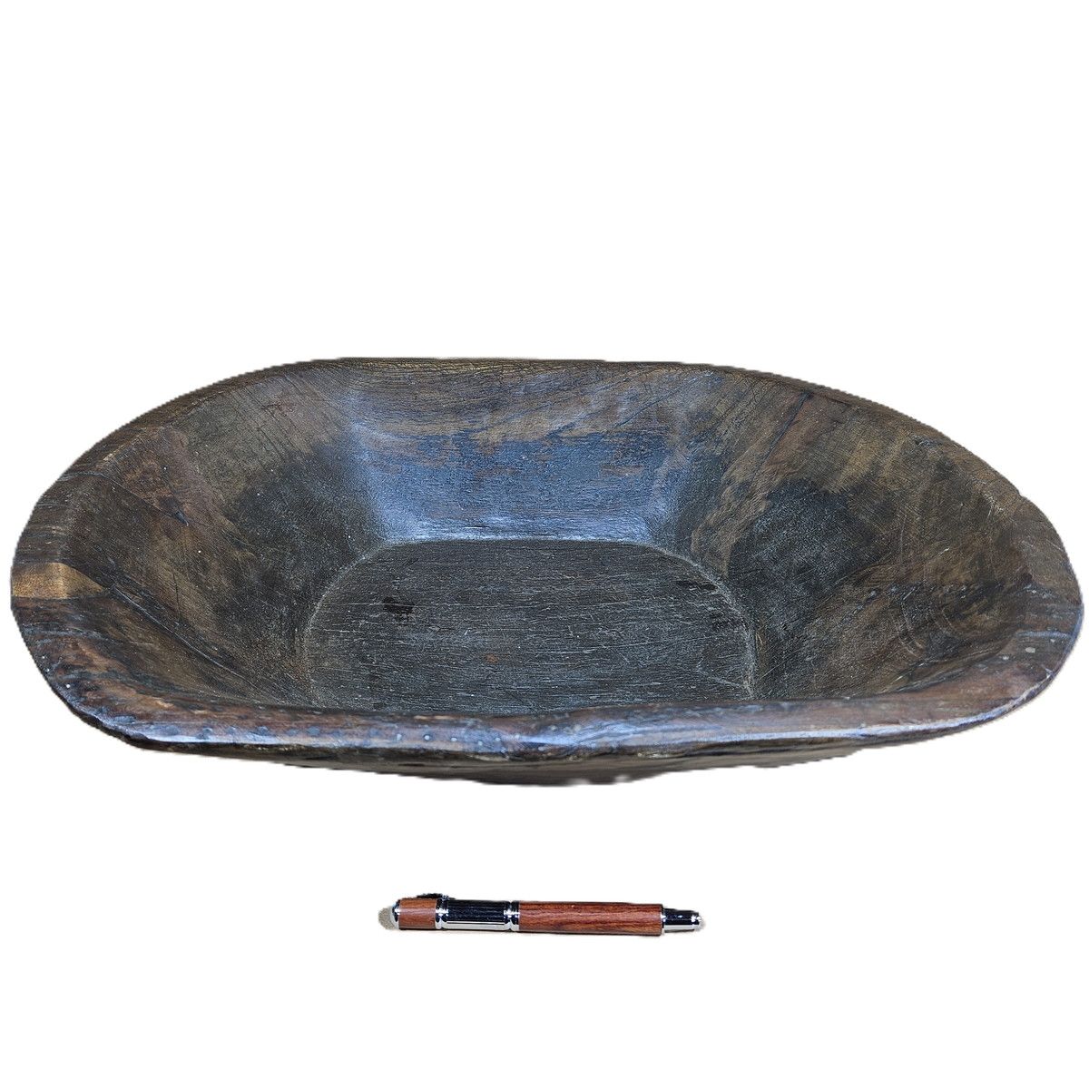 Gamela Madeira Maciça Antiguidade Legítima 54x45x14cm 3,3kg | Item de ...