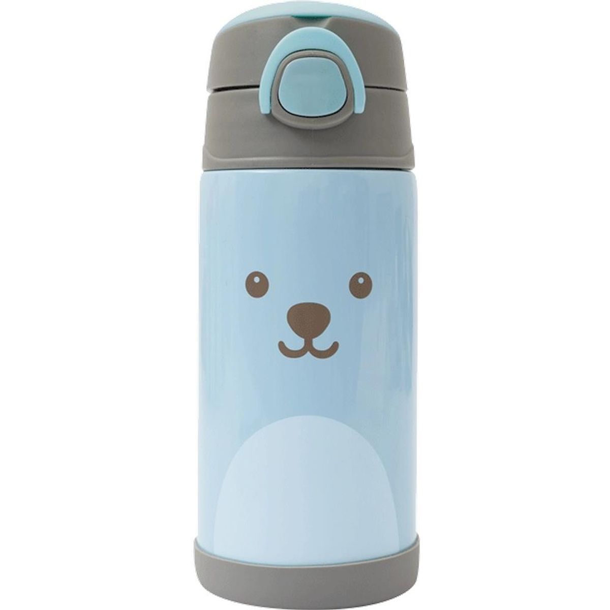 Garafa Térmica com Canudo - 400ml - Azul - Buba | Buba Nunca Usado ...
