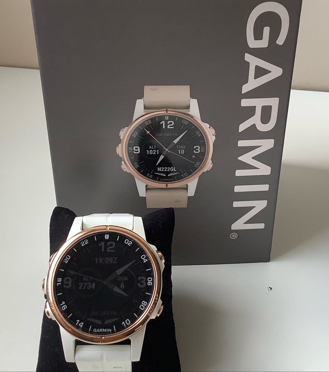 Garmin D2 Delta S - Smartwatch para Quem Boa | Relógio Feminino Garmin ...