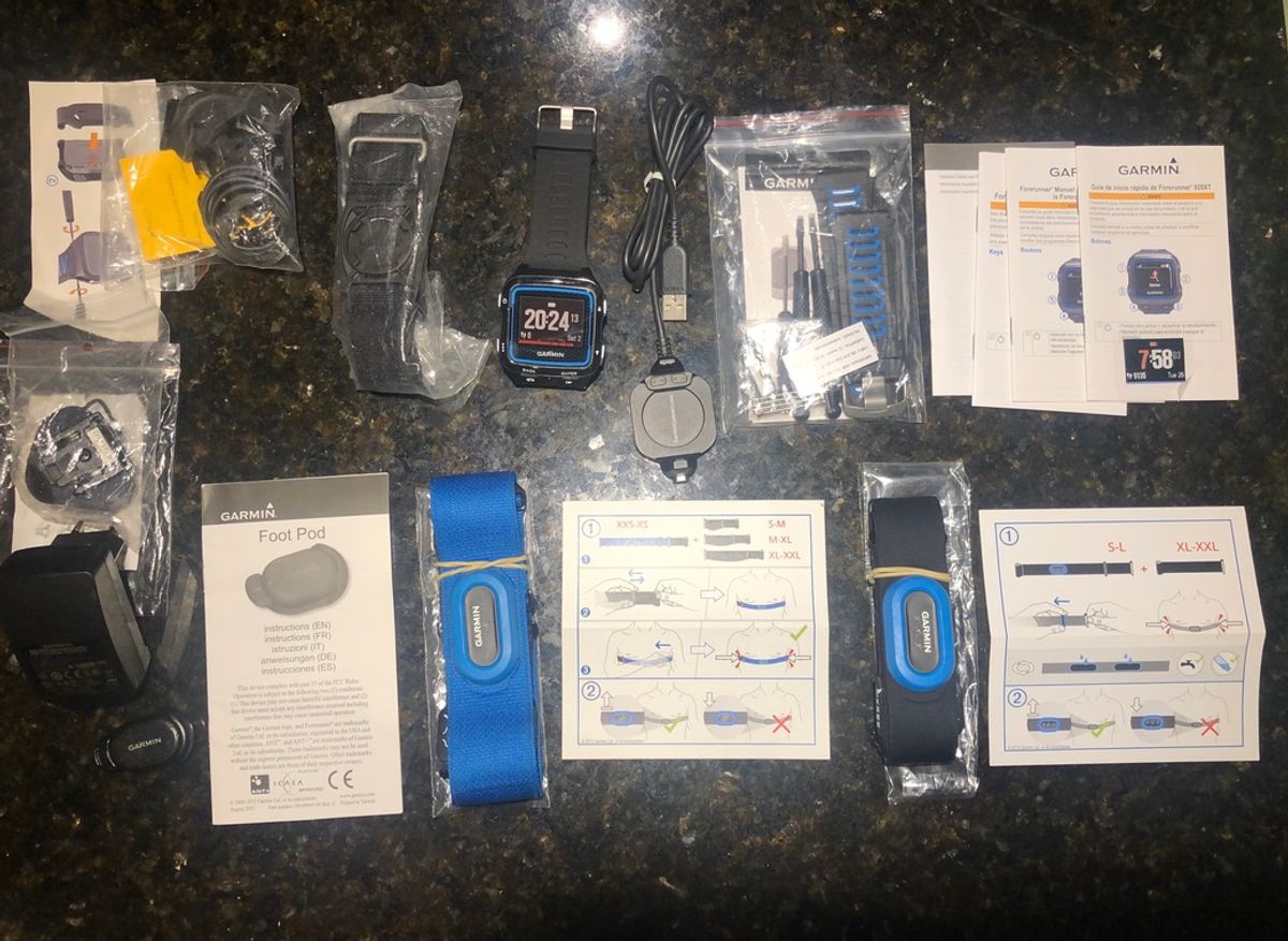 Garmin Forerunner 920xt (hrm-tri Bundle) + Footpod + Pulseira Extra ...