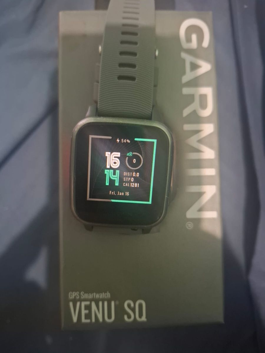 Garmin Smartband Venu Sq 1.3" Caixa 40mm Shadow Gray | Celular Garmin ...