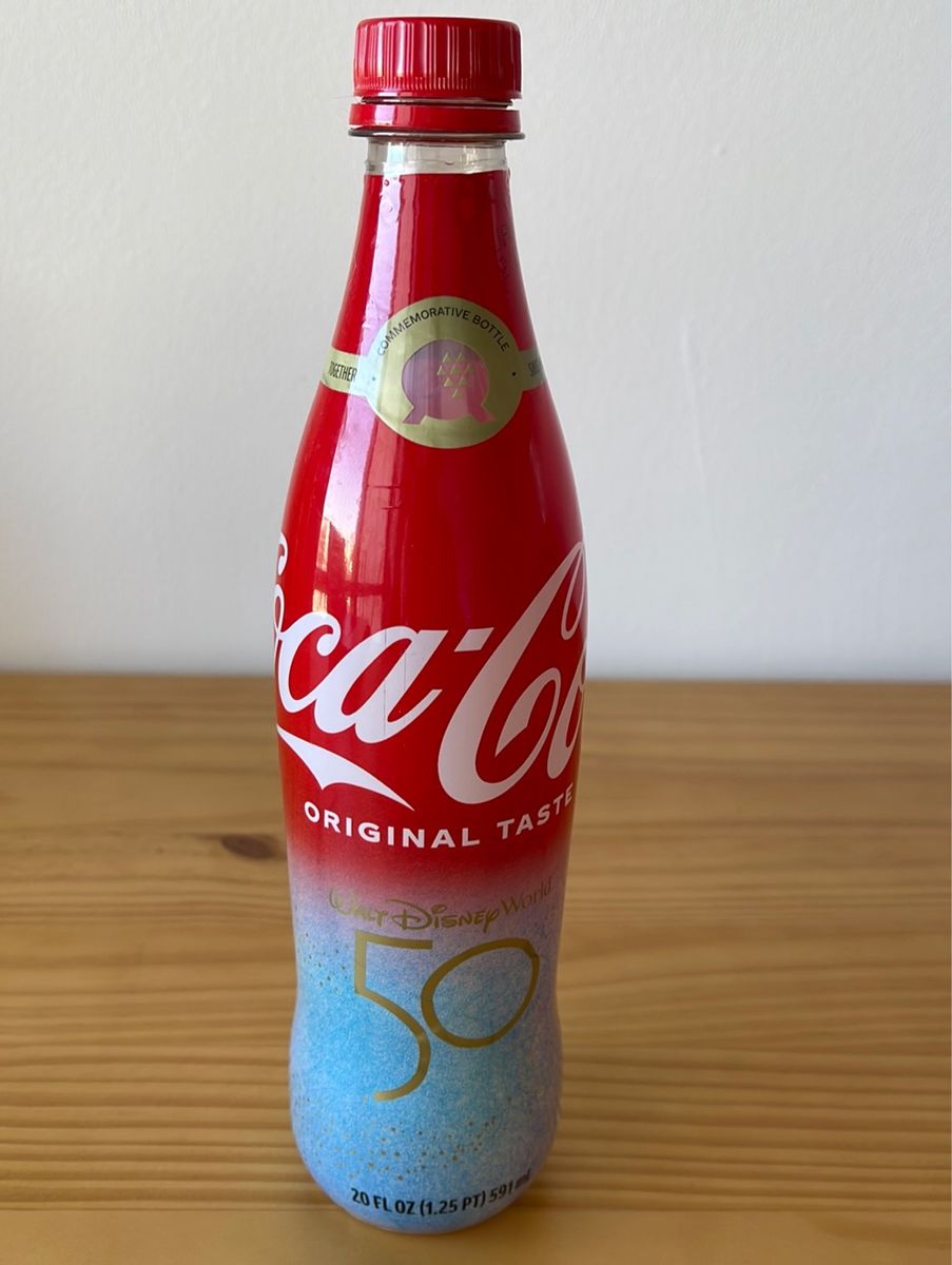Garrafa Coca Cola 50 Anos da Disney Epcot | Móvel p/ Casa Coca Cola ...