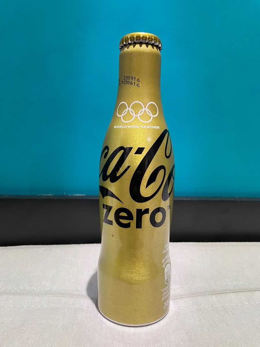 Garrafa Coca Cola Zero Olimpiadas | Produto Vintage e Retro Coca Cola ...