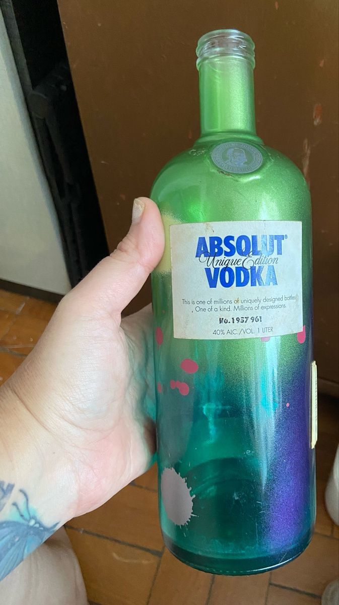 Garrafa Colecionador Absolut | Produto Vintage e Retro Absolut Usado ...