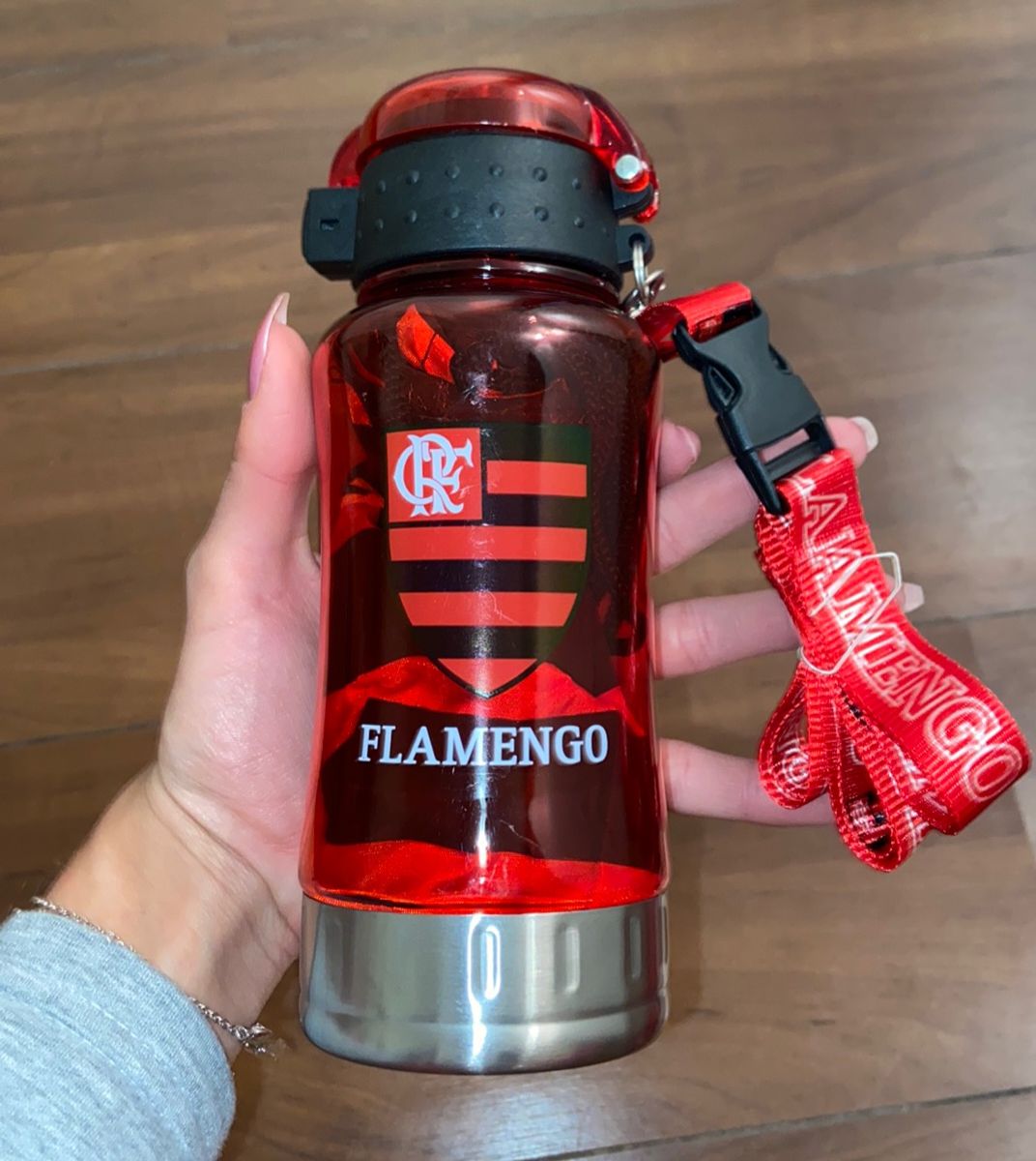 Garrafa do Flamengo | Item p/ Esporte e Outdoor Nunca Usado 73918678 ...