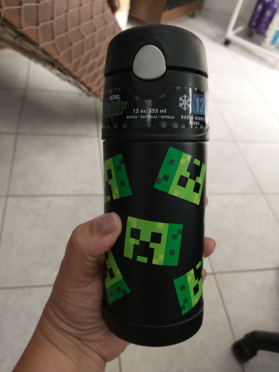 Garrafa Thermos Minecraft | Item Infantil Thermos Usado 61110521 | enjoei