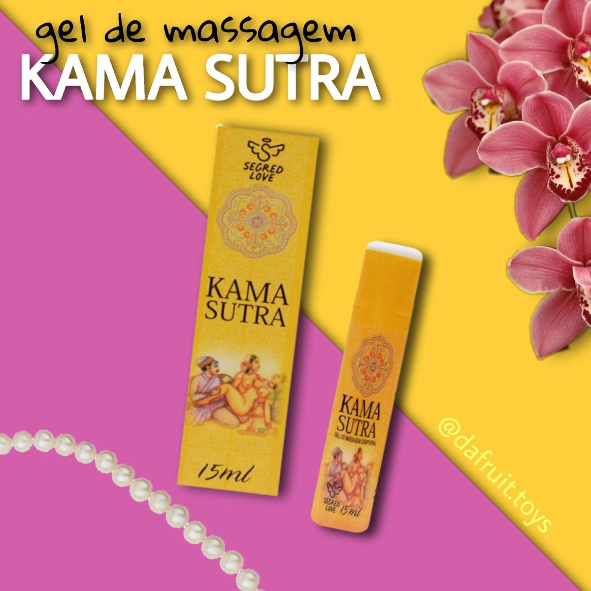 Gel Massagem Kama Sutra 15ml Segred Love | Cosmético Feminino Segred ...