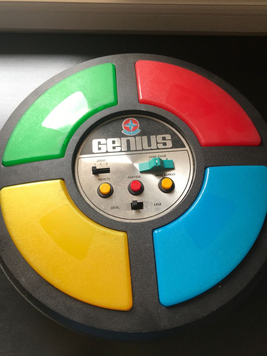 Genius Original Anos 80 | Jogo de Computador Estrela Usado 46882146 ...