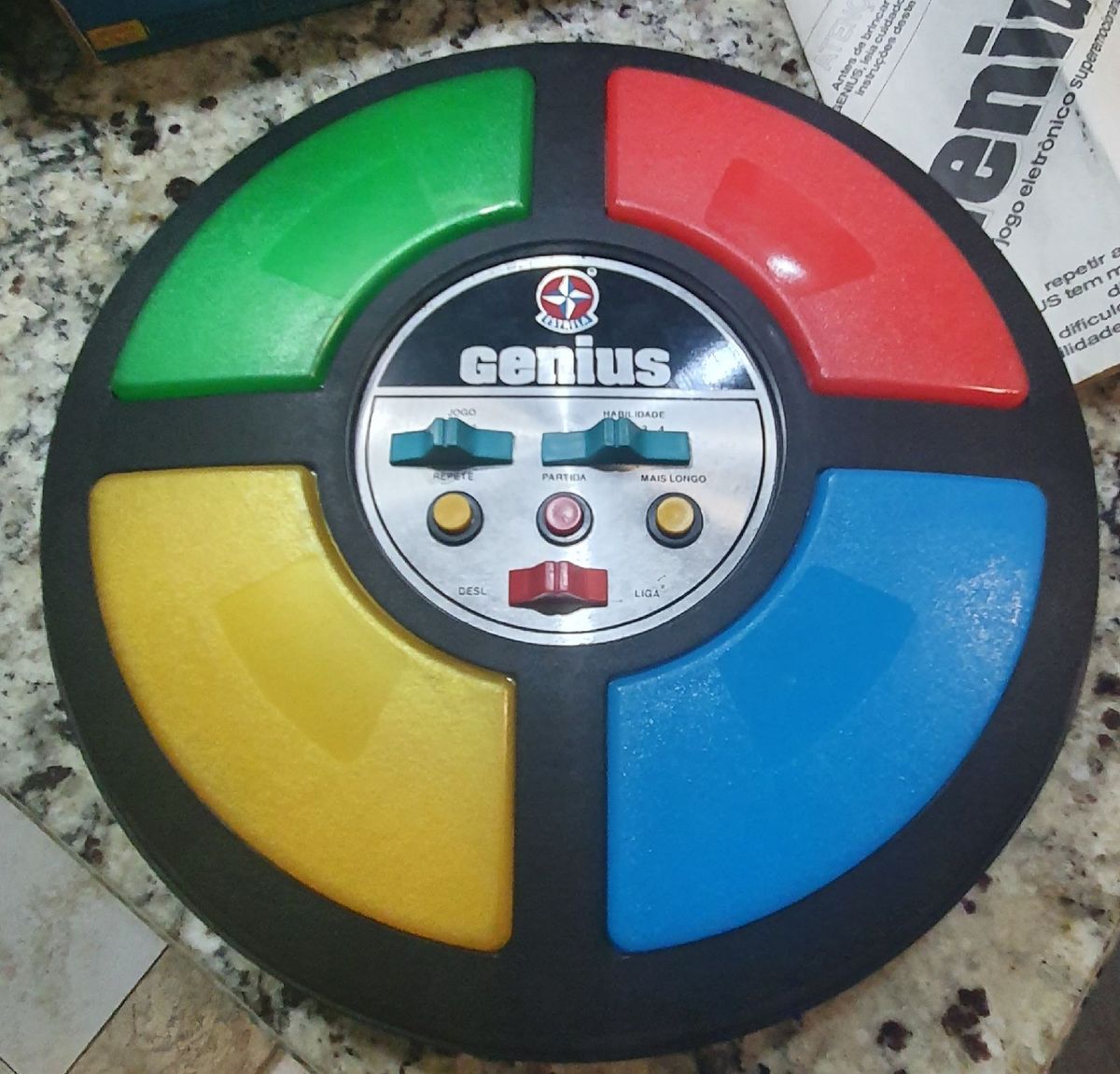 Genius Original Classico da Estrela | Jogo de Videogame Estrela Usado ...