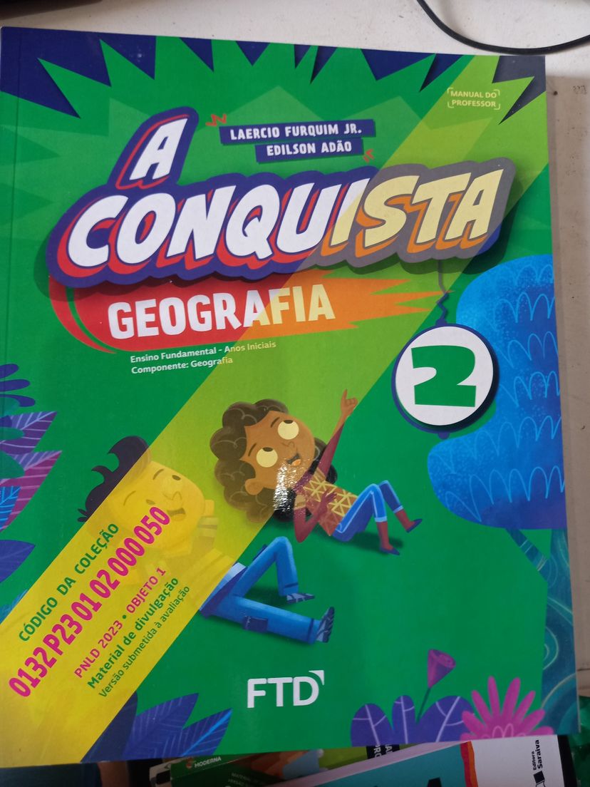 Geografia a Conquista 2 Laercio Furquim Jr | Livro Usado 83200398 | enjoei