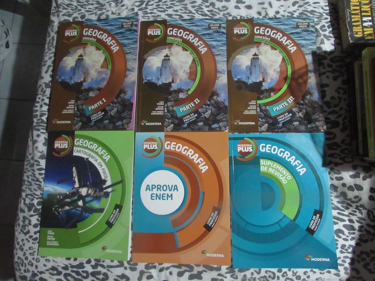 Geografia Conexões Estudos de Geografia Geral e do Brasil (moderna Plus ...