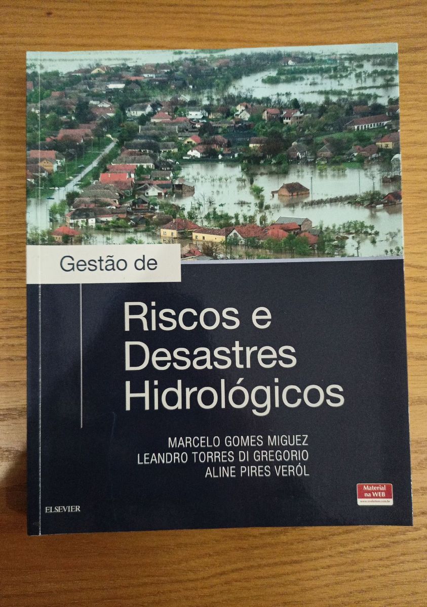 Gestão de Riscos e Desastres Hidrológicos | Livro Elsevier Usado ...