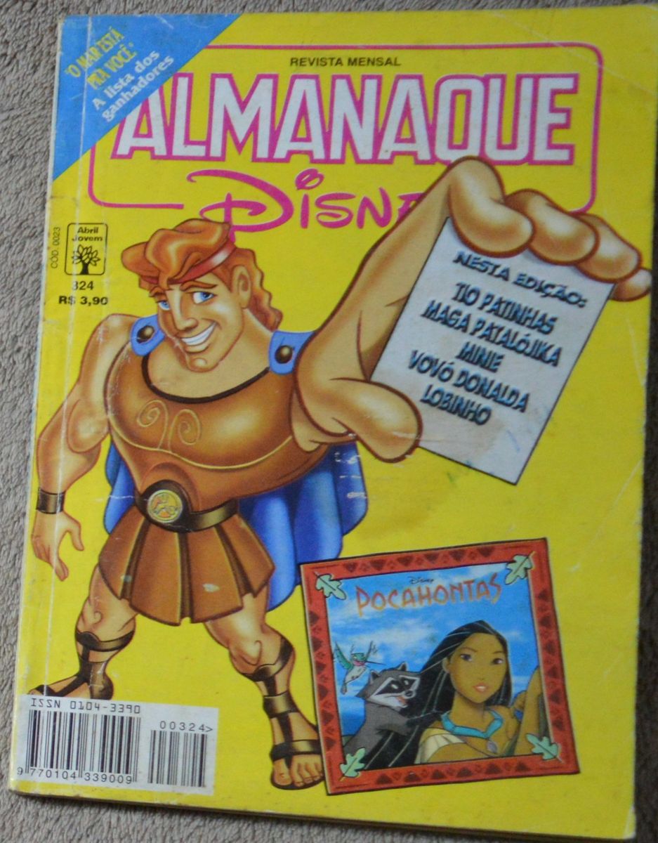 Gibi Almanaque Disney Nº 324 | Livro Usado 84427967 | enjoei
