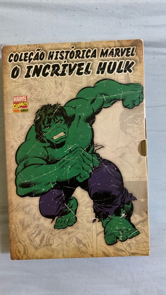 Gibi - Box Coleção Histórica - O Incrível Hulk | Livro Panini Usado ...