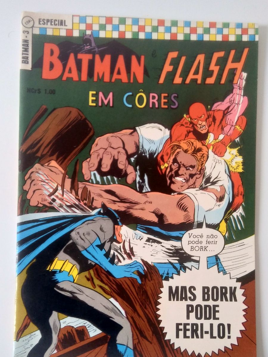 Gibi Raro Batman e Flash de 1970 | Livro Usado 64847976 | enjoei