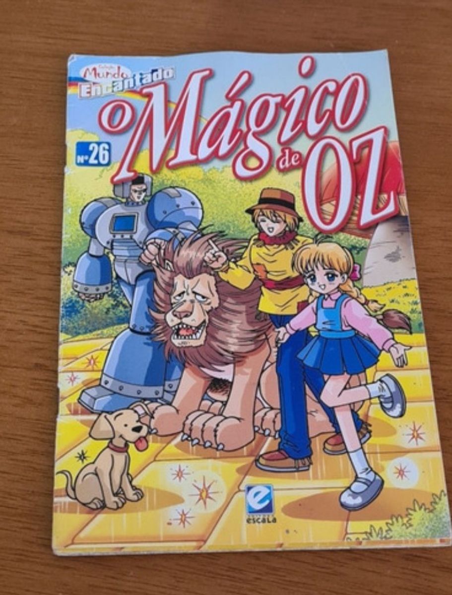 Gibi Revista O Mágico de Oz Coleção Mundo Encantado | Livro Mundo ...
