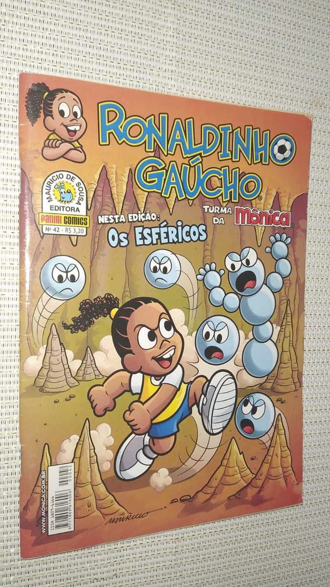 Gibi Ronaldinho Gaúcho - Nº 42 - Panini Comics ( 1480 ) | Livro Usado ...