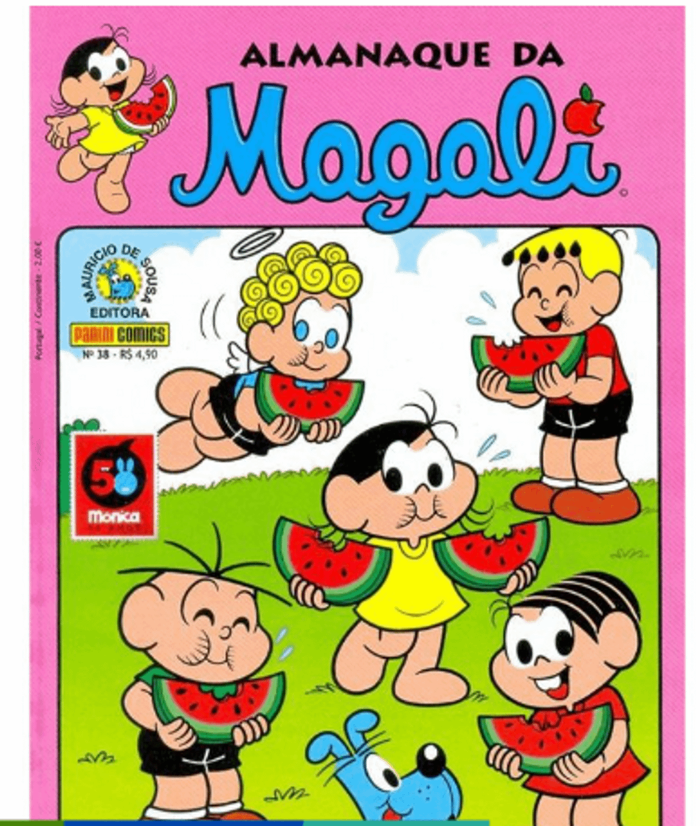 Gibi Turma da Mônica Almanaque Magali Vol 38 2013 | Cacareco Turma Da ...