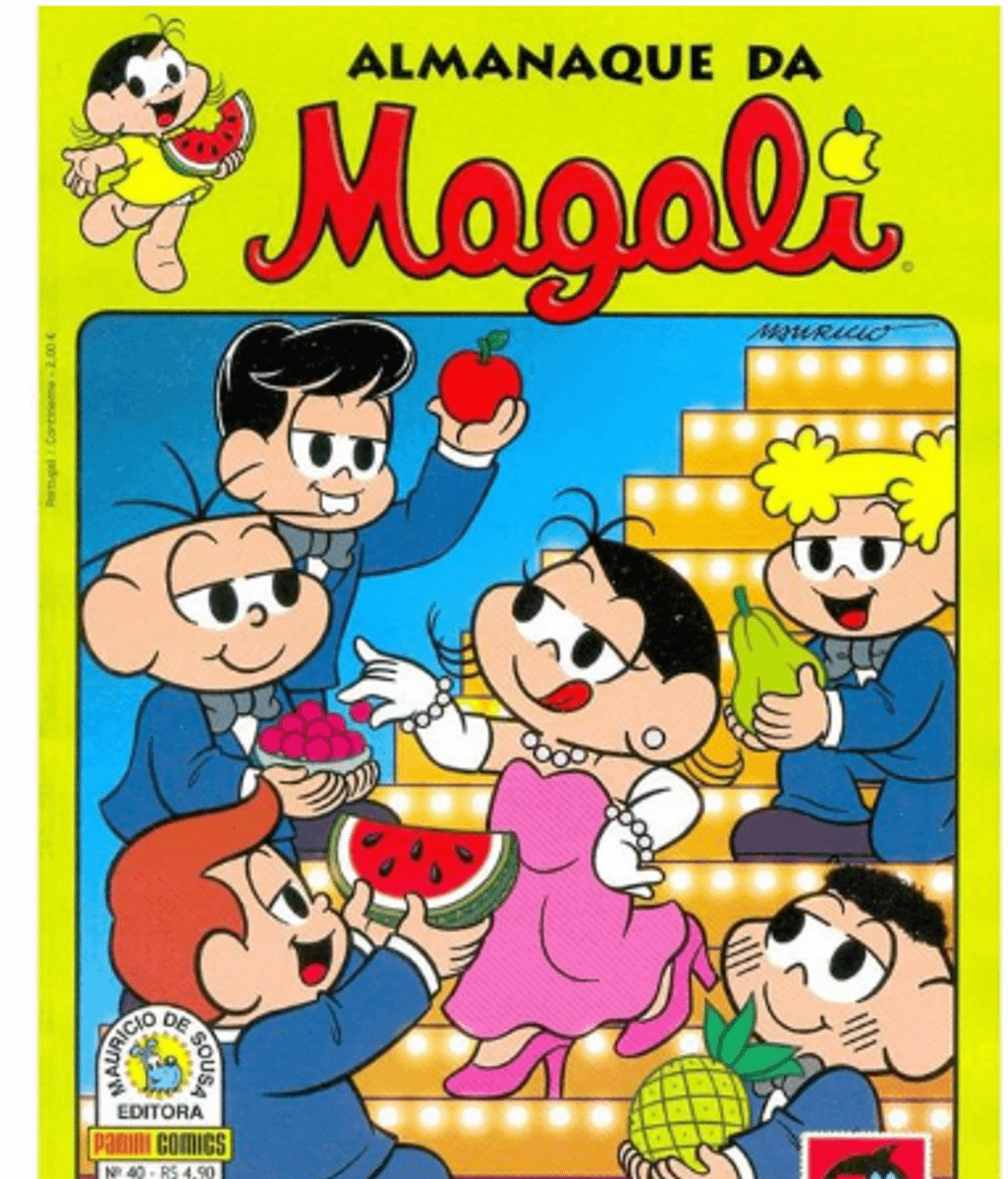 Gibi Turma da Mônica Almanaque Magali Vol 40 2013 | Cacareco Turma Da ...