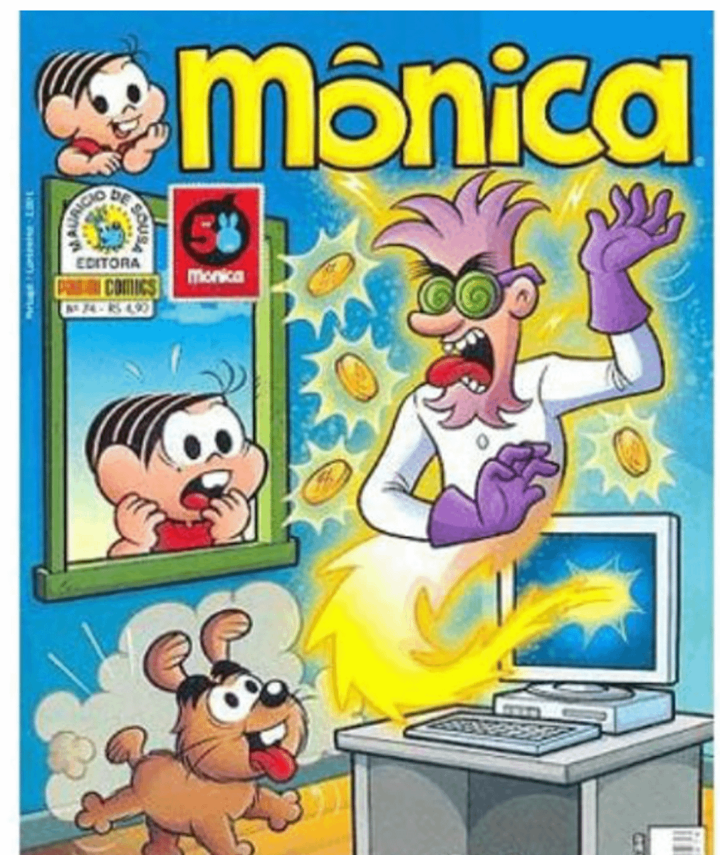 Gibi Turma da Mônica - Espanta O Doutor Spam - Vol 74 2013 | Cacareco ...