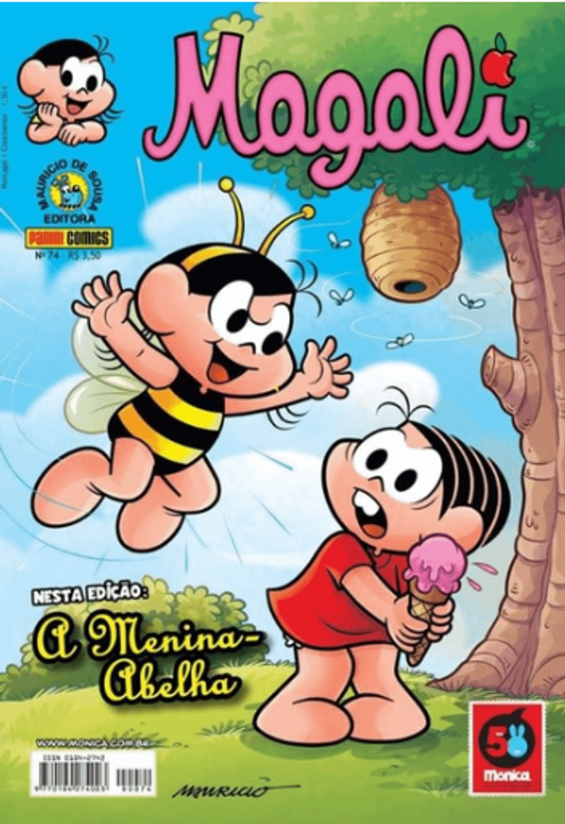 Gibi Turma da Mônica Magali - a Menina Abelha - Vol 74 2013 | Cacareco ...