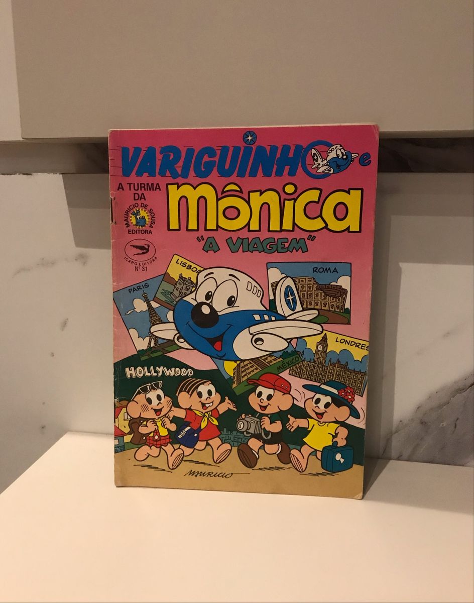 Gibi Variguinho e Turma da Monica Raro | Livro Icaro Editora Usado ...
