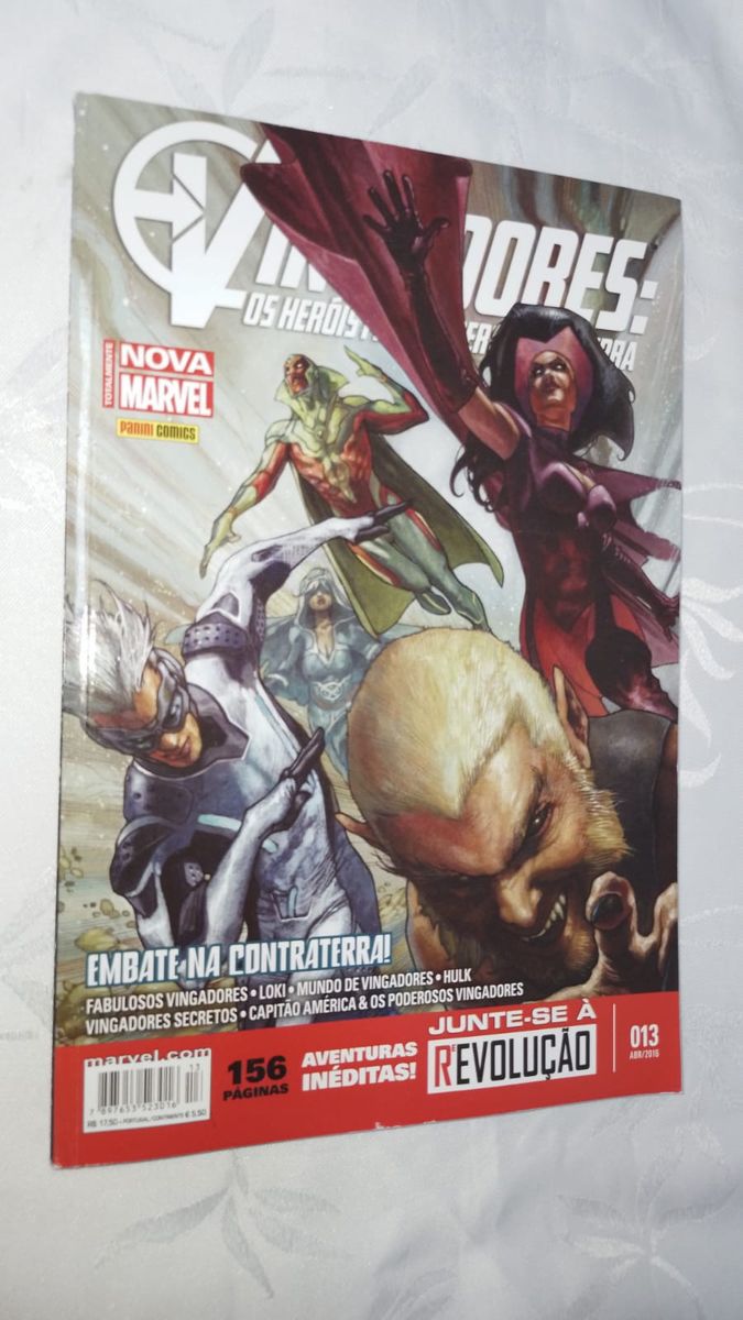 Gibi Vingadores Os Heróis Mais Poderosos Da Terra Nº 13 Panini