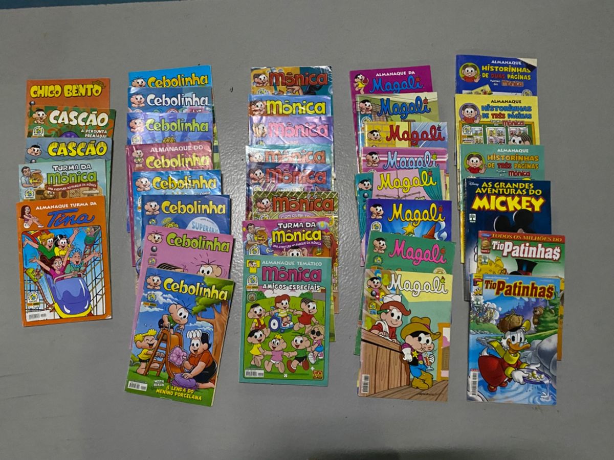 Gibis Kit com 35 Gibis Variados Turma da Mônica e Outros | Livro ...