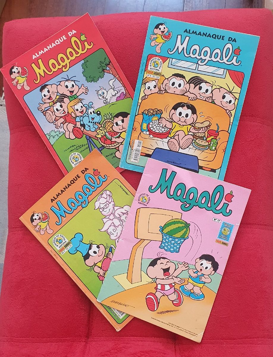 Gibis Magali 4 Novos Conforme Foto | Livro Gibi Usado 79745256 | enjoei