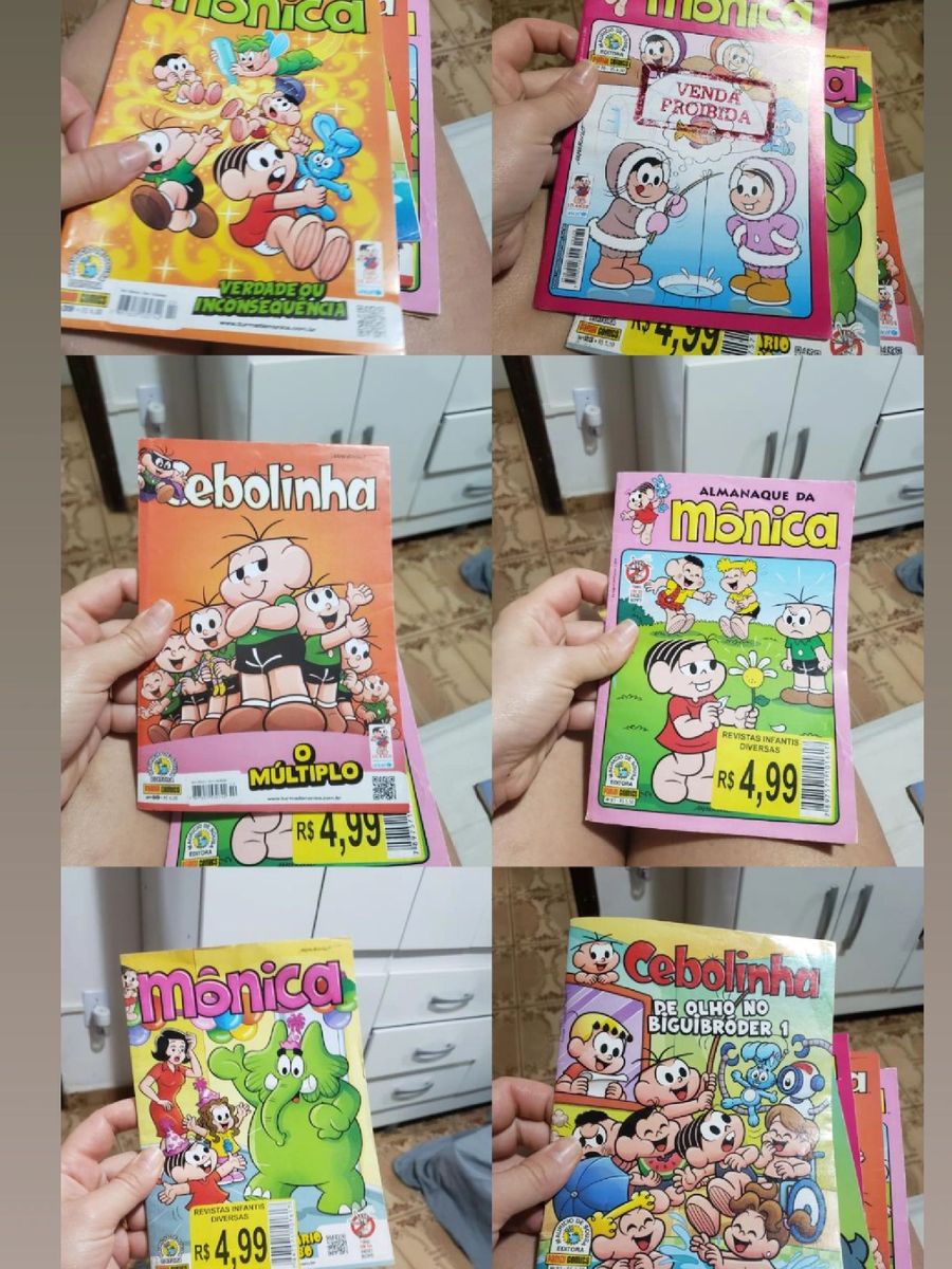 Gibis Turma da Monica | Acessório p/ Videogame Turma Da Monica Usado ...