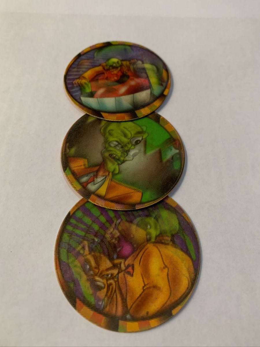 Gigan Tazo O Máskara Elma Chips | Jogo de Tabuleiro Tazos Usado ...